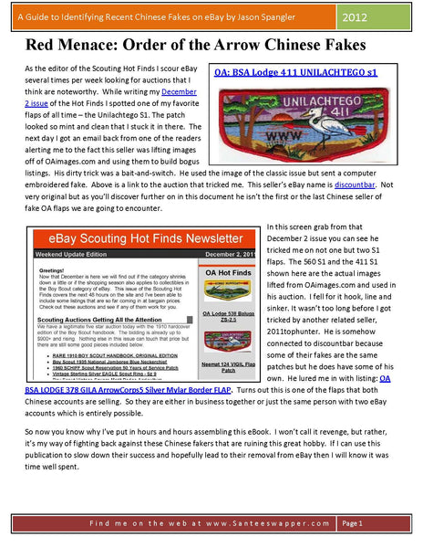 A Guide To Identifying Recent Chinese Fakes On eBay (2012) [Free Insta ...